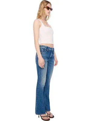 MOTHER The Lil' Runaway On A Roll Jeans - Blue