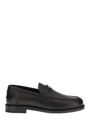 CHRISTIAN LOUBOUTIN Christian Louboutin Plato Leather Loafers