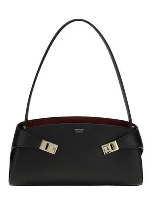 FERRAGAMO Hug East-west Shoulder Bag - Black