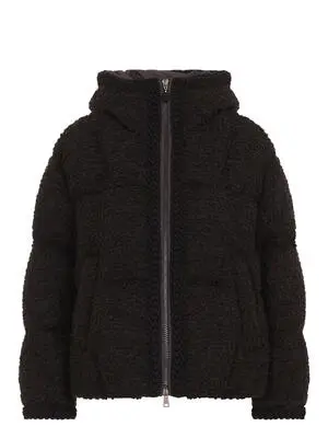 Moncler Cristallin Hooded Jacket - Brown
