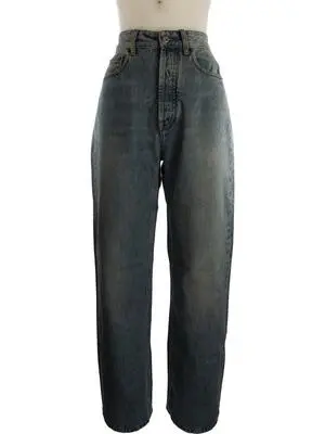 MIU MIU Miu Miu High Rise Wide Leg Jeans