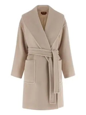 MAX MARA MAX MARA Alpaca And Virgin Wool Beaver Coat