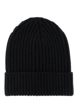 Dolce & Gabbana Wool Knit Beanie - Black
