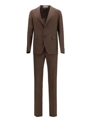 Tagliatore Virgin Wool Suit - Brown