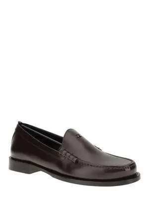 Celine Celine Perforated Triomphe Loafers Multicolor