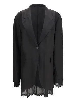 Our Legacy Reversible Drip Blazer - Black