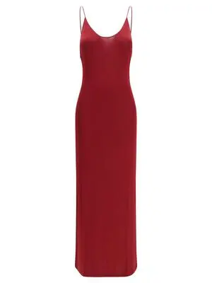 Saint Laurent SAINT LAURENT Backless Knit Dress Multicolor