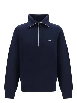 Prada Wool & Cashmere Sweater - Blue