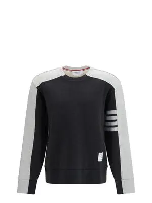 Thom Browne Colorblock Sweatshirt - Gray