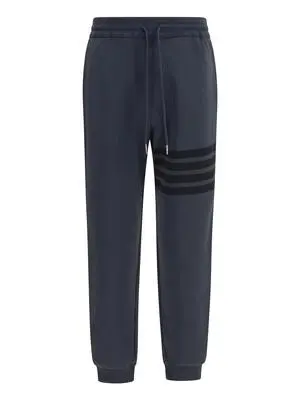Thom Browne Loopback 4-bar Track Pants - Gray