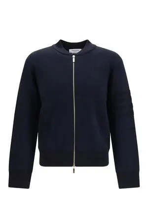 Thom Browne Ottoman Milano Stitch 4-bar Jacket - Blue