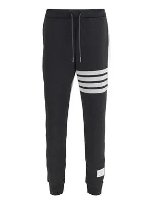 Thom Browne Loopback 4-bar Track Pants - Gray