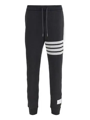 Thom Browne Loopback 4-bar Track Pants - Gray