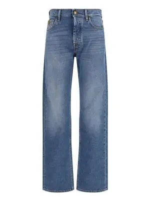 Jacob Cohen Claire Mid-rise Straight Leg Jeans - Blue