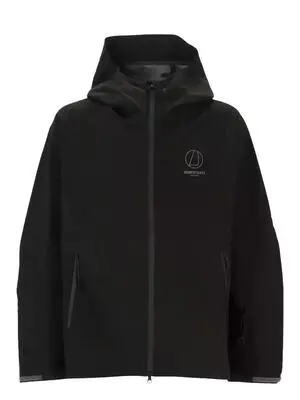 MURPHY&NYE Logo Print Hooded Jacket - Black