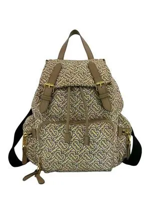 Burberry Tb Monogram Nylon Backpack - Brown
