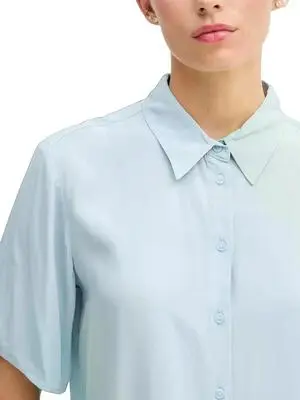 BENETTON Short Sleeve Shirt - Blue