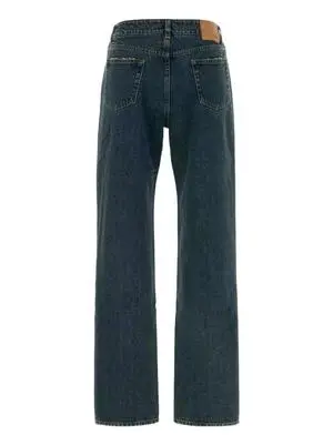 Magda Butrym Straight-leg Jeans With Faded Effect - Blue