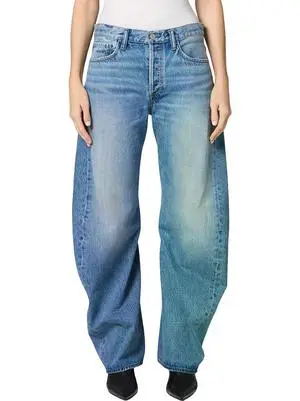 AGOLDE AGOLDE Carrot-Cut Jeans In Light Wash Denim