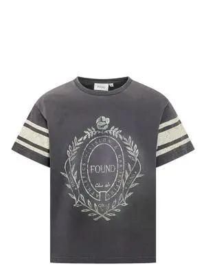 FOUND Collegiate Crest T-shirt - Blue