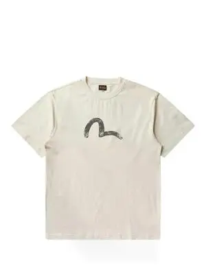 EVISU Ebisu & Seagull Short-sleeve T-shirt - Neutrals