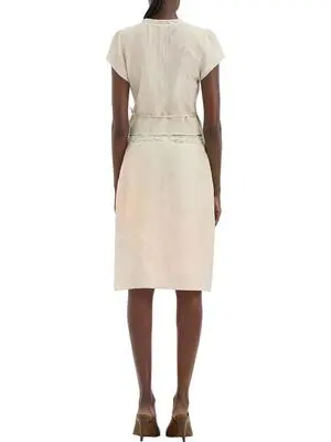 SIR. SIR. Nora Lace-Trim Midi Skirt