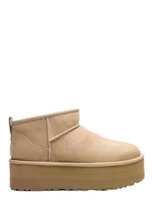 UGG UGG Classic Ultra Mini Platform Boots Neutrals