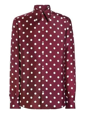 Dolce & Gabbana Polka-dot Shirt - Red