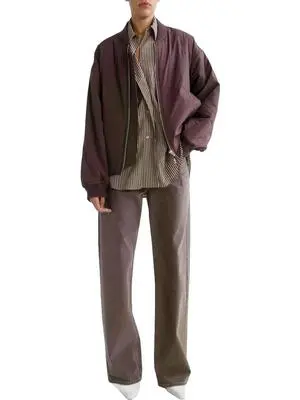 AGOLDE AGOLDE Arc Criss Cross Straight-Leg Jeans