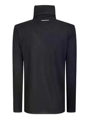 ARCHIVIO B Wool Dolcevita Sottile Sweater - Black