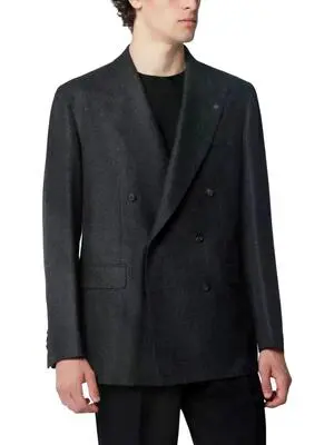 Tagliatore New York Double-breasted Jacket - Grey