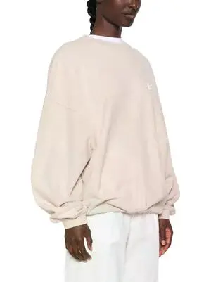 Jacquemus Jacquemus Logo Patch Drop-Shoulder Sweater Neutrals