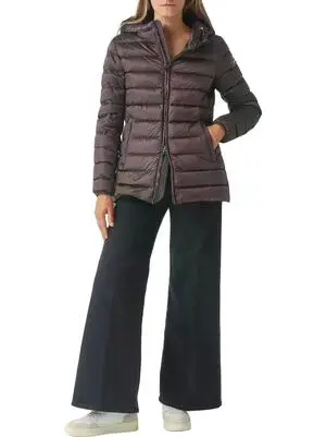 COLMAR Colmar Quilted Hooded Jacket Brown
