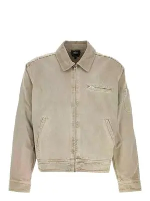 A.P.C. Corduroy-collar Jacket