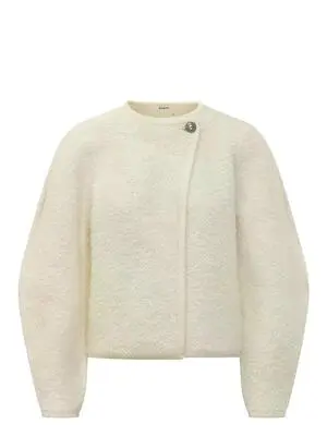 Ba&sh Ba&Sh Fida Bouclé Cardigan Neutrals