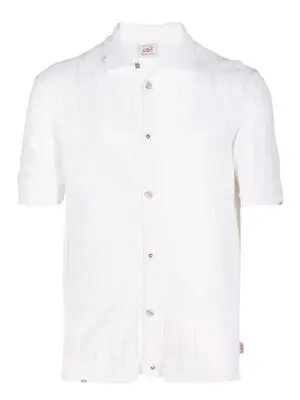BOB Kurt Pointelle-knit Shirt
