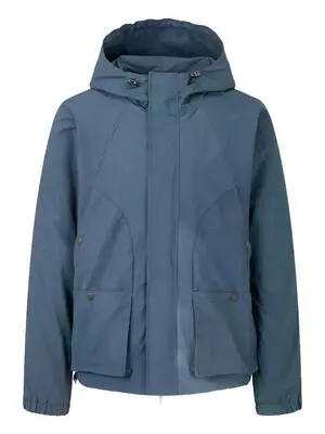 STUDIO TOMBOY Hooded Zip-up Jacket - Blue