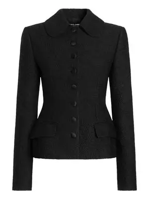 Dolce & Gabbana Wool Jacket - Black