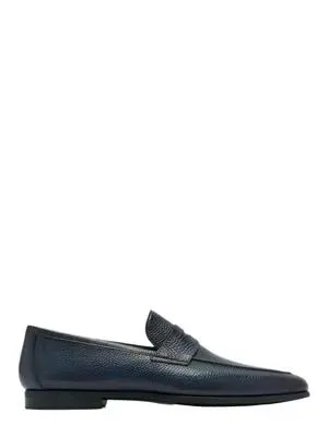 MAGNANNI Magnanni Aston Grainy Leather Loafers