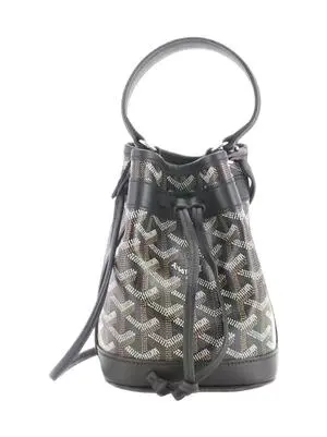 Goyard Petit Flot Mini Bucket Bag - Black