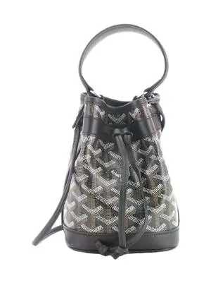 Goyard GOYARD Petit Flot Mini Bucket Bag Black