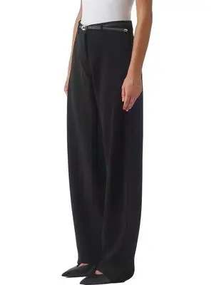 MAX MARA Max Mara Belted Wide-Leg Trousers