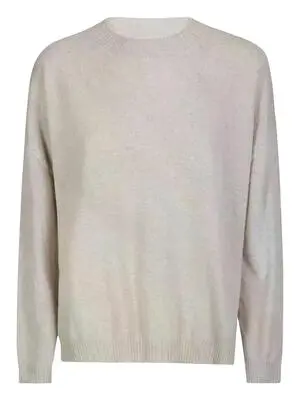 ARCHIVIO B Cashmere Drop-shoulder Sweater - Neutrals