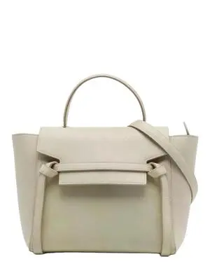 Celine Celine Micro Grained Calfskin Belt Bag Satchel Neutrals