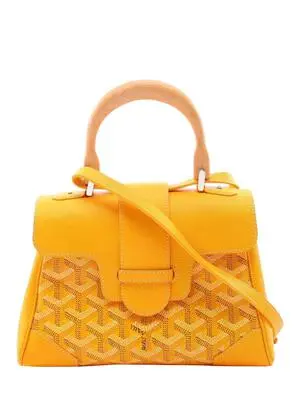Goyard Saigon Souple Satchel - Yellow