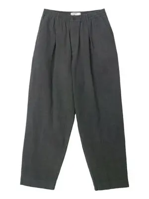 Universal Works Oxford Pleated Trousers - Grey
