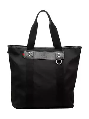 GUCCI Gucci Nylon Web Tote Bag