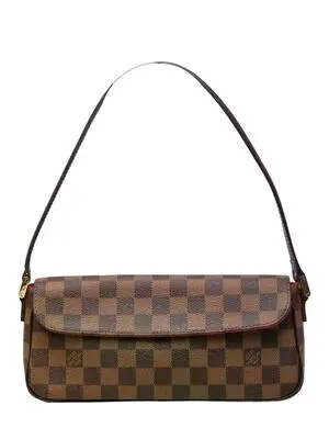 LOUIS VUITTON Louis Vuitton Damier Ebene Recoleta Shoulder Bag