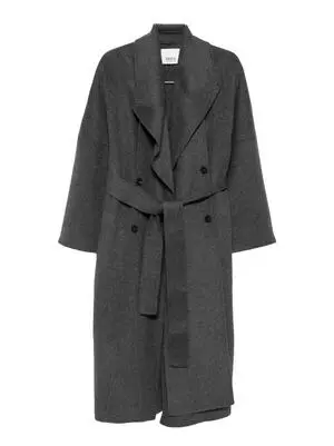 Erika Cavallini Belted Coat - Grey