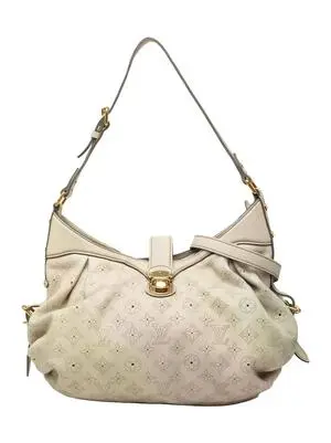 LOUIS VUITTON Monogram Mahina Xs Crossbody Bag - Brown